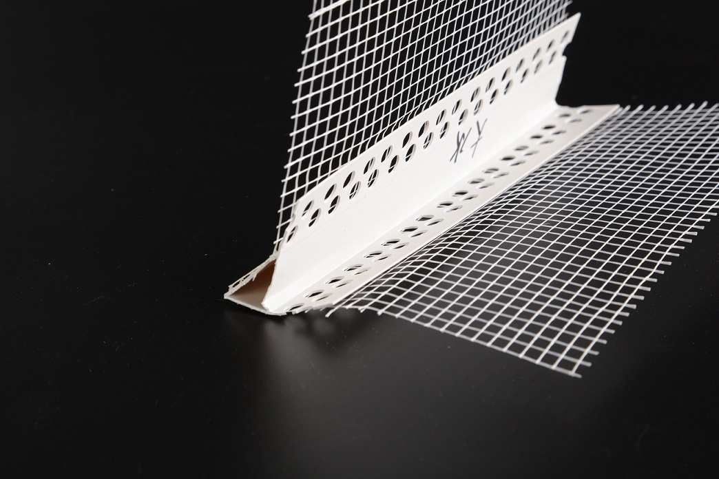 PVC Corner with fiberglass mesh